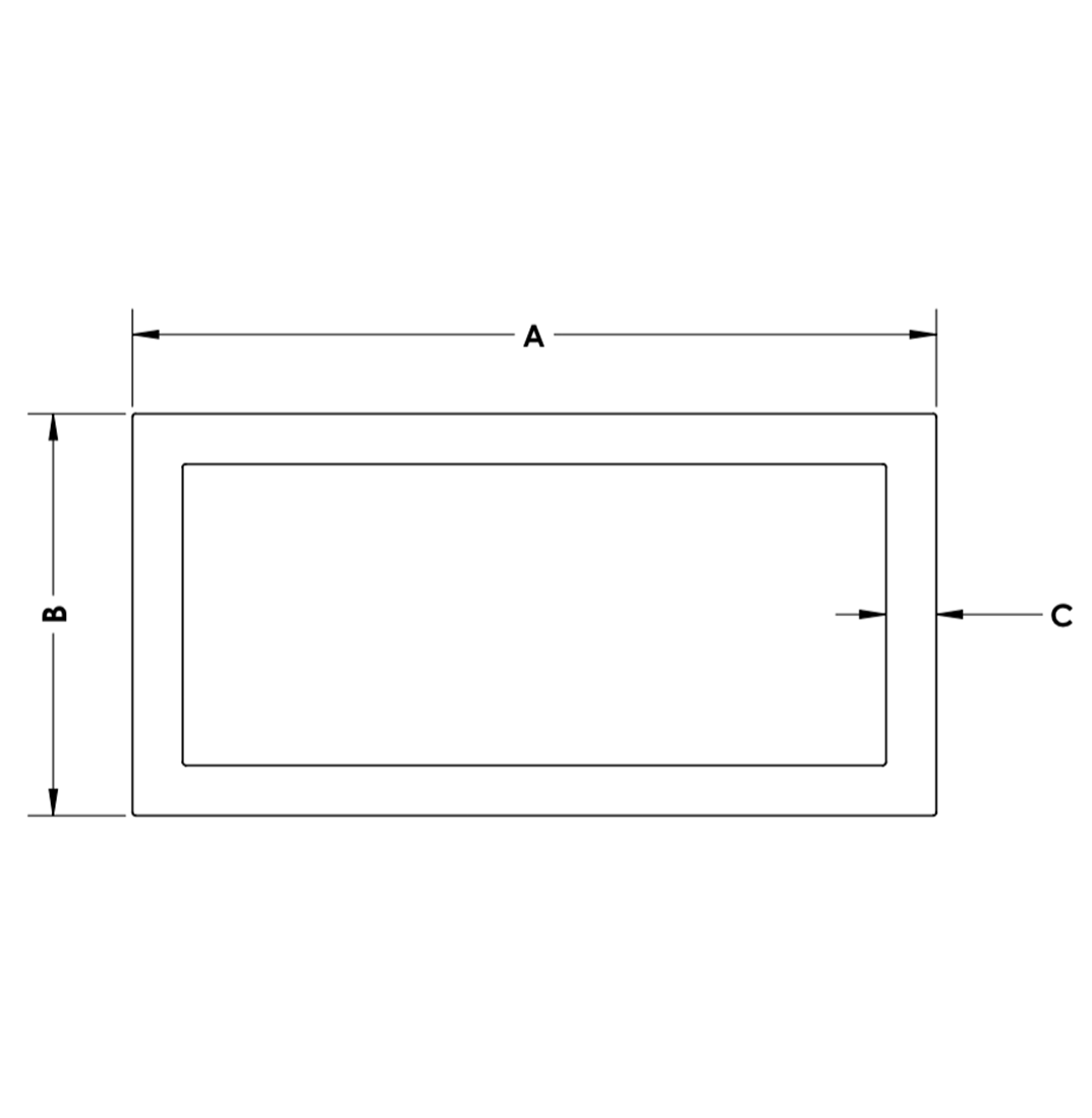 Rectangle Tubes - Square Corners - Wolverine Industries